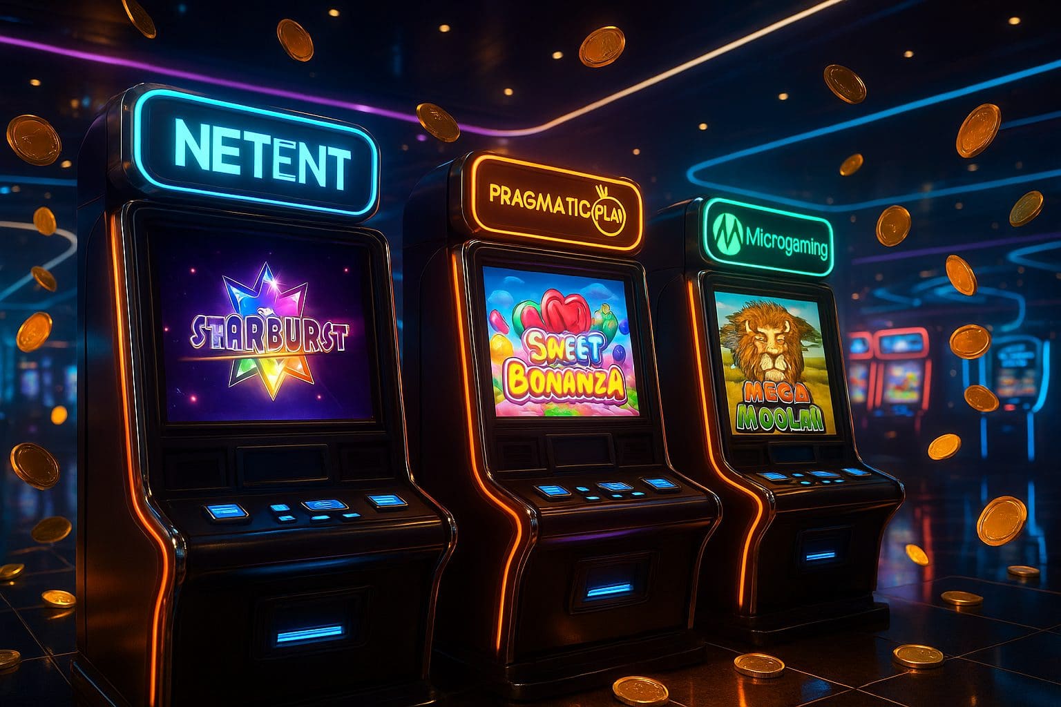 Most Popular Slot Game Providers - NetEnt, Microgaming & More